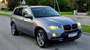 Grey BMW X5 2008 in Siauliai, with an engine capacity of 2.99 L and mileage of 339 thousand km for 6700 €, photo 19 on AUTOMOTO.COM.LV