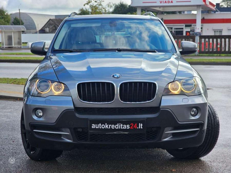 Pelēks BMW X5 2008 Šauļi, ar dzinēja tilpumu 3.00 L un nobraukumu 237 tūkst. km par 8950 €, foto 3 vietnē AUTOMOTO.COM.LV
