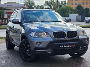 Pelēks BMW X5 2008 Šauļi, ar dzinēja tilpumu 3.00 L un nobraukumu 237 tūkst. km par 8950 €, foto 4 vietnē AUTOMOTO.COM.LV