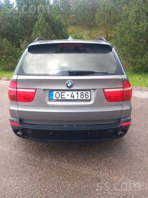 Grey BMW X5 2008 in Talsi, with an engine capacity of 3.00 L and mileage of 490 thousand km for 6300 €, photo 6 on AUTOMOTO.COM.LV