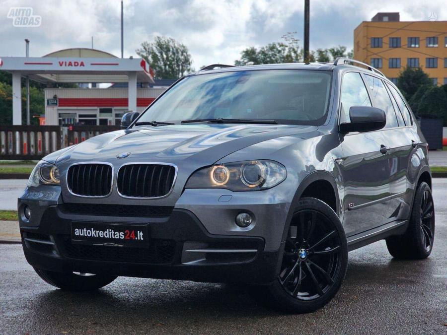 Pelēks BMW X5 2008 Šauļi, ar dzinēja tilpumu 3.00 L un nobraukumu 237 tūkst. km par 8950 €, foto 1 vietnē AUTOMOTO.COM.LV