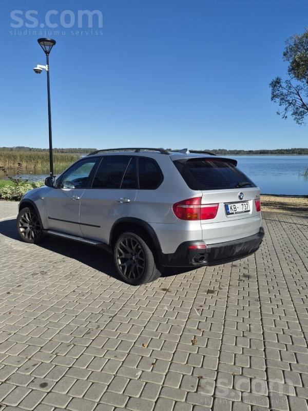 Pelēks BMW X5 2008 Rēzekne, ar dzinēja tilpumu 3.00 L un nobraukumu 377 tūkst. km par 7150 €, foto 5 vietnē AUTOMOTO.COM.LV