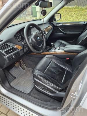 Pelēks BMW X5 2008 Rēzekne, ar dzinēja tilpumu 3.00 L un nobraukumu 377 tūkst. km par 7150 €, foto 6 vietnē AUTOMOTO.COM.LV