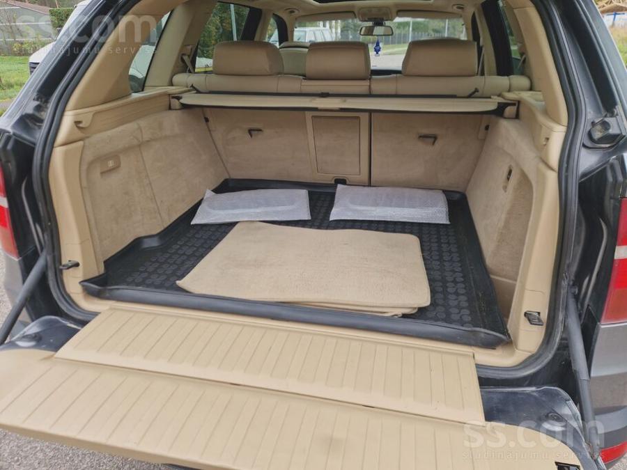 Pelēks BMW X5 2008 Rīga, ar dzinēja tilpumu 3.00 L un nobraukumu 435 tūkst. km par 6000 €, foto 14 vietnē AUTOMOTO.COM.LV