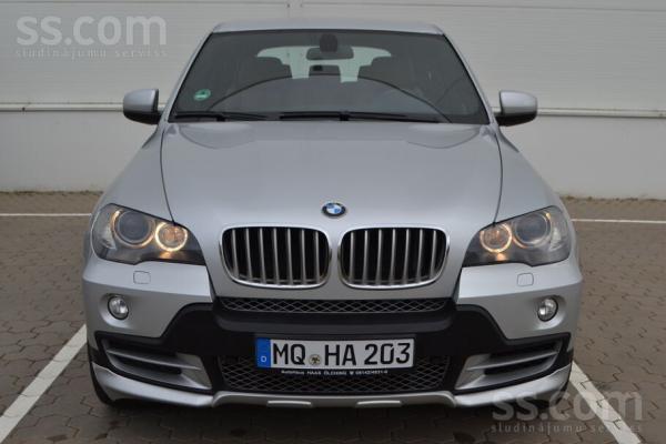 БМВ Х5 2008 в Рига на AUTOMOTO.COM.LV Серый БМВ Х5 2008 в Рига, объемом двигателя 3.00 л и пробегом 352 тыс. км за 8950 €, фото 3 на AUTOMOTO.COM.LV