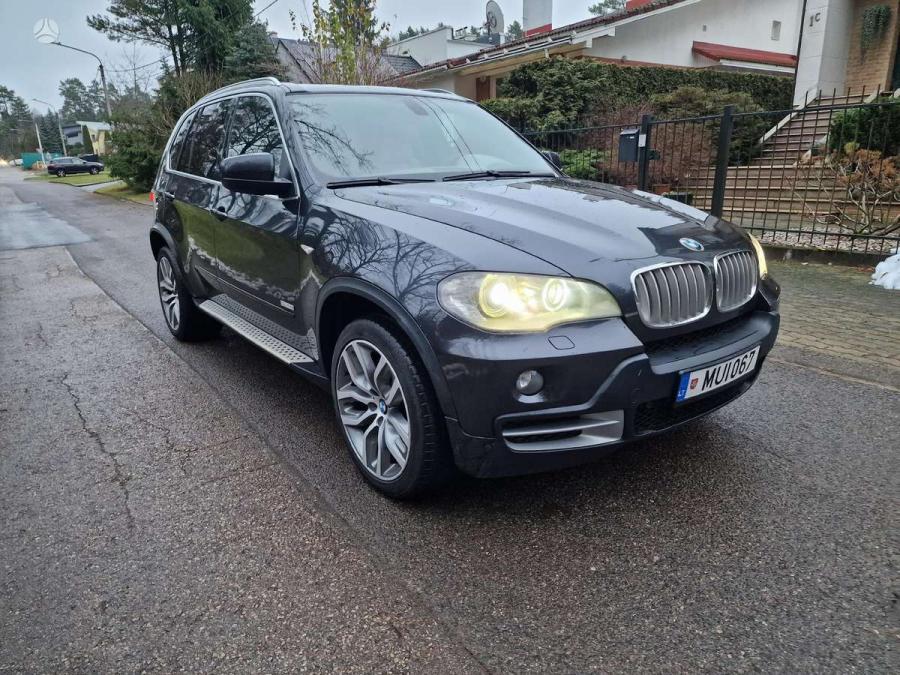 Pelēks BMW X5 2009 Viļņa, ar dzinēja tilpumu 2.99 L un nobraukumu 360 tūkst. km par 10650 €, foto 5 vietnē AUTOMOTO.COM.LV