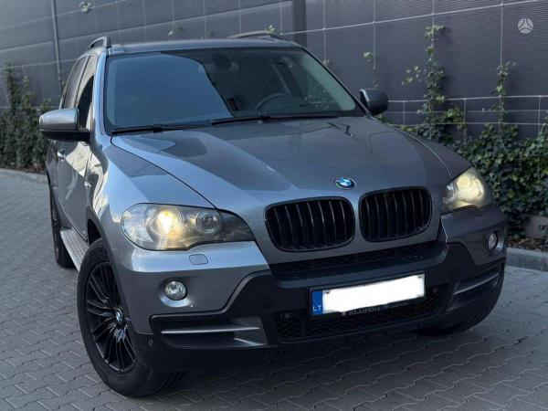 Grey BMW X5 2009 in Klaipeda, with an engine capacity of 2.99 L and mileage of 345 thousand km for 7150 €, photo 7 on AUTOMOTO.COM.LV