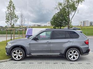 Grey BMW X5 2009 in Klaipeda, with an engine capacity of 4.80 L and mileage of 191 thousand km for 3700 €, photo 3 on AUTOMOTO.COM.LV