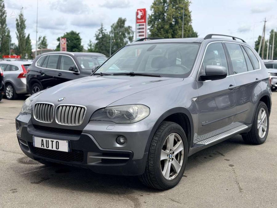 Pelēks BMW X5 2009 Tauragė, ar dzinēja tilpumu 2.99 L un nobraukumu 200 tūkst. km par 5499 €, foto 4 vietnē AUTOMOTO.COM.LV