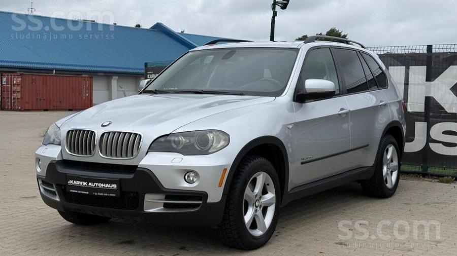 Pelēks BMW X5 2009 Liepāja, ar dzinēja tilpumu 3.00 L un nobraukumu 393 tūkst. km par 7500 €, foto 9 vietnē AUTOMOTO.COM.LV