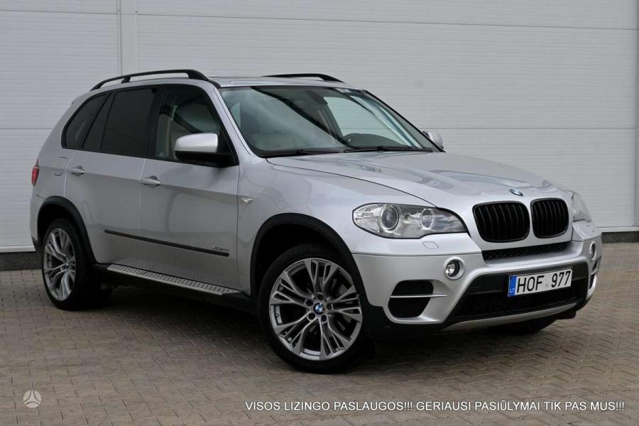 Pelēks BMW X5 2010 Kretinga, ar dzinēja tilpumu 2.98 L un nobraukumu 255 tūkst. km par 10899 €, foto 1 vietnē AUTOMOTO.COM.LV