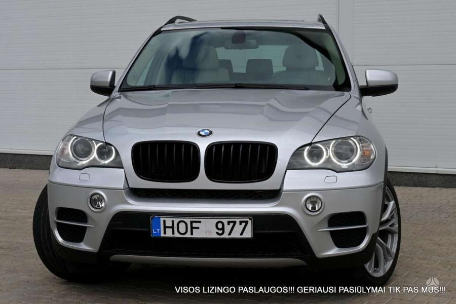 Pelēks BMW X5 2010 Kretinga, ar dzinēja tilpumu 2.98 L un nobraukumu 255 tūkst. km par 10899 €, foto 3 vietnē AUTOMOTO.COM.LV