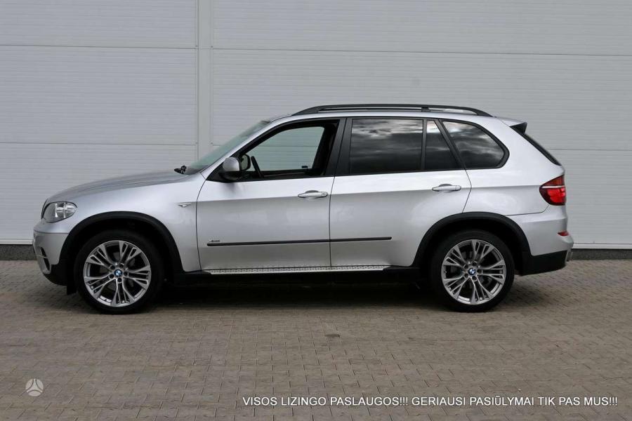 Pelēks BMW X5 2010 Kretinga, ar dzinēja tilpumu 2.98 L un nobraukumu 255 tūkst. km par 10899 €, foto 14 vietnē AUTOMOTO.COM.LV