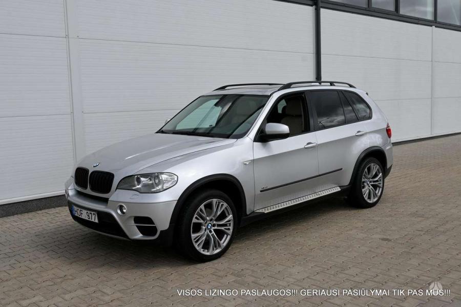 Pelēks BMW X5 2010 Kretinga, ar dzinēja tilpumu 2.98 L un nobraukumu 255 tūkst. km par 10899 €, foto 15 vietnē AUTOMOTO.COM.LV