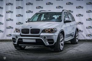 Pelēks BMW X5 2010 Kauņa, ar dzinēja tilpumu 3.00 L un nobraukumu 316 tūkst. km par 9990 €, foto  vietnē AUTOMOTO.COM.LV