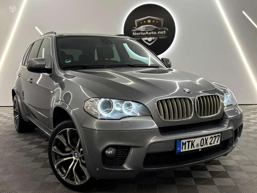Pelēks BMW X5 2011 Marijampole, ar dzinēja tilpumu 2.99 L un nobraukumu 223 tūkst. km par 12350 €, foto 1 vietnē AUTOMOTO.COM.LV