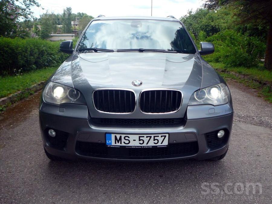 Pelēks BMW X5 2011 Cēsis, ar dzinēja tilpumu 3.00 L un nobraukumu 0 tūkst. km par 10600 €, foto 7 vietnē AUTOMOTO.COM.LV