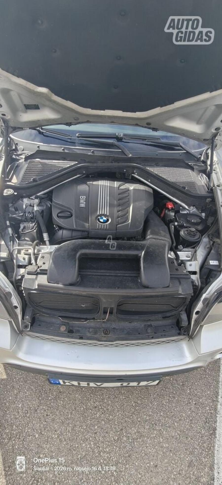 Grey BMW X5 2011 in Siauliai, with an engine capacity of 3.00 L and mileage of 320 thousand km for 9500 €, photo 14 on AUTOMOTO.COM.LV