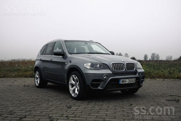 Pelēks BMW X5 2012 Rīga, ar dzinēja tilpumu 3.00 L un nobraukumu 430 tūkst. km par 6300 €, foto 3 vietnē AUTOMOTO.COM.LV