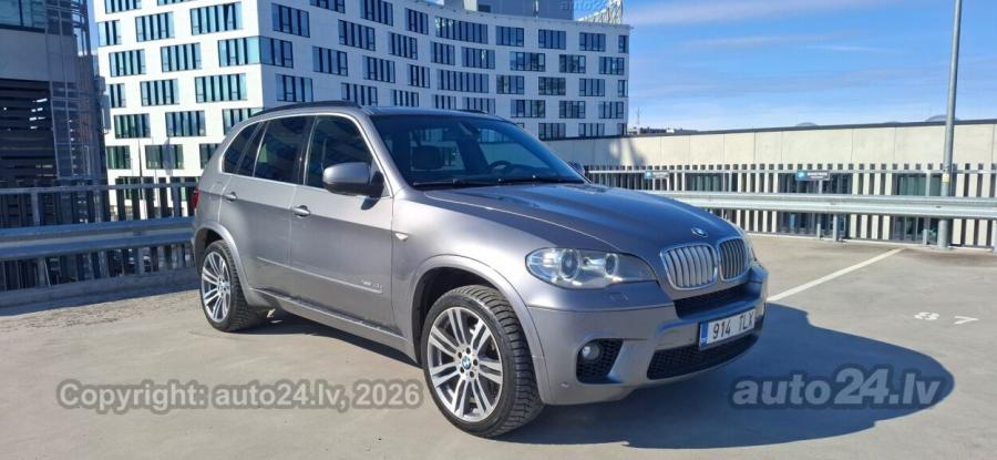 Grey BMW X5 2012 in Tallinn, with an engine capacity of 3.00 L and mileage of 274 thousand km for 12800 €, photo 4 on AUTOMOTO.COM.LV