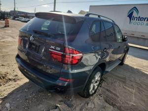 Grey BMW X5 2012 in Vilnius, with an engine capacity of 2.98 L and mileage of 264 thousand km for 5750 €, photo 5 on AUTOMOTO.COM.LV