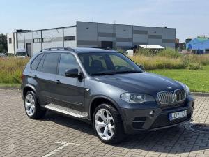 Grey BMW X5 2012 in Kaunas, with an engine capacity of 3.00 L and mileage of 232 thousand km for 13500 €, photo  on AUTOMOTO.COM.LV