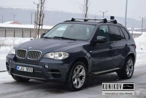 Grey BMW X5 2013 in Vilnius, with an engine capacity of 2.99 L and mileage of 261 thousand km for 11500 €, photo  on AUTOMOTO.COM.LV
