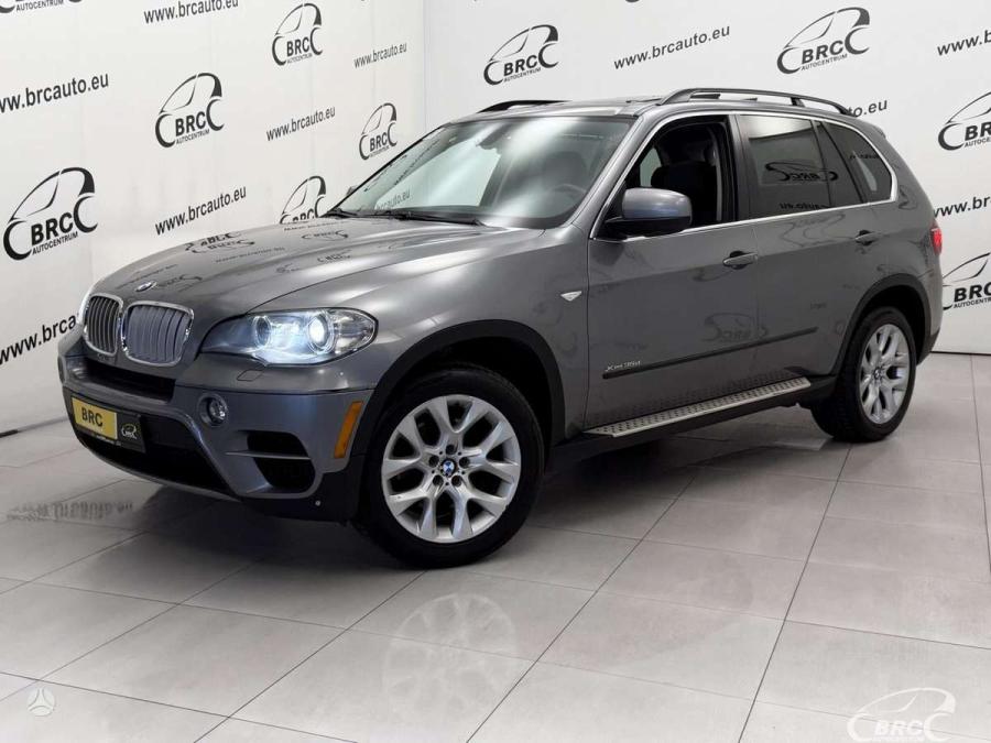 Pelēks BMW X5 2013 Viļņa, ar dzinēja tilpumu 2.99 L un nobraukumu 284 tūkst. km par 9900 €, foto 1 vietnē AUTOMOTO.COM.LV