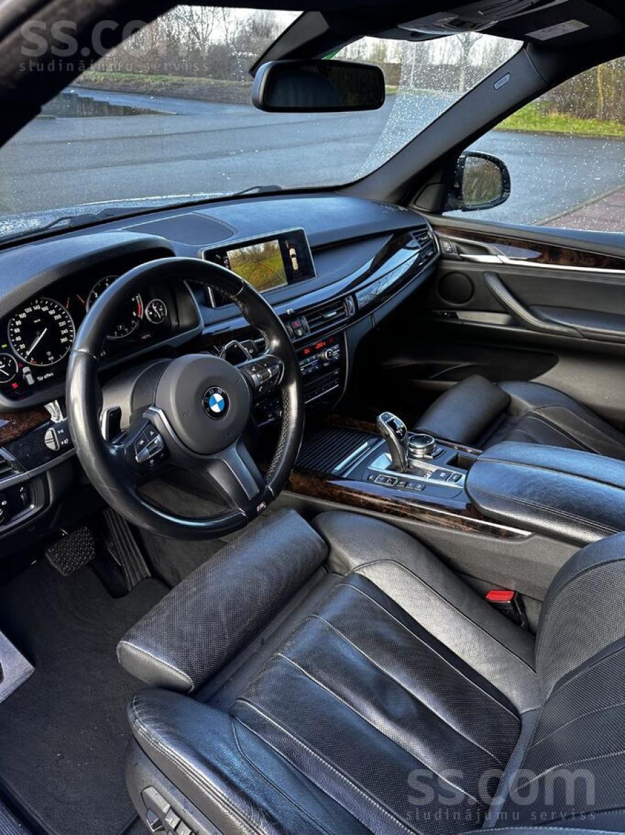 Pelēks BMW X5 2014 Rīga, ar dzinēja tilpumu 3.00 L un nobraukumu 195 tūkst. km par 19900 €, foto 7 vietnē AUTOMOTO.COM.LV