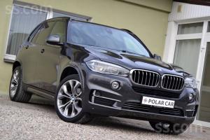 Grey BMW X5 2014 in Tukums, with an engine capacity of 3.00 L and mileage of 249 thousand km for 22490 €, photo 2 on AUTOMOTO.COM.LV