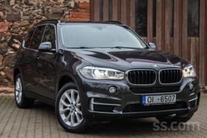 Grey BMW X5 2014 in Tukums, with an engine capacity of 3.00 L and mileage of 201 thousand km for 21500 €, photo 2 on AUTOMOTO.COM.LV