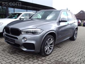 Grey BMW X5 2014 in Riga, with an engine capacity of 3.00 L and mileage of 210 thousand km for 20800 €, photo  on AUTOMOTO.COM.LV