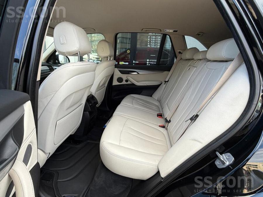 Pelēks BMW X5 2014 Rīga, ar dzinēja tilpumu 3.00 L un nobraukumu 125 tūkst. km par 18400 €, foto 14 vietnē AUTOMOTO.COM.LV