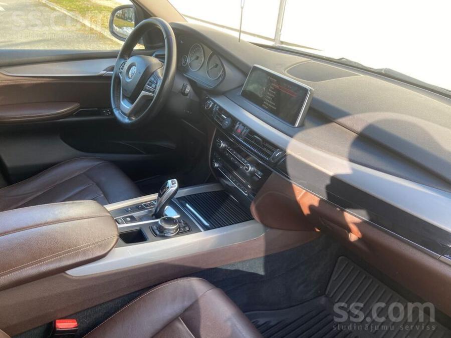 Серый БМВ Х5 2014 в Елгава, объемом двигателя 3.00 л и пробегом 315 тыс. км за 17990 €, фото 11 на AUTOMOTO.COM.LV
