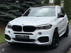 Grey BMW X5 2014 in Utena, with an engine capacity of 2.99 L and mileage of 205 thousand km for 17700 €, photo  on AUTOMOTO.COM.LV