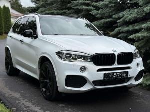 Grey BMW X5 2014 in Utena, with an engine capacity of 2.99 L and mileage of 205 thousand km for 17700 €, photo 4 on AUTOMOTO.COM.LV
