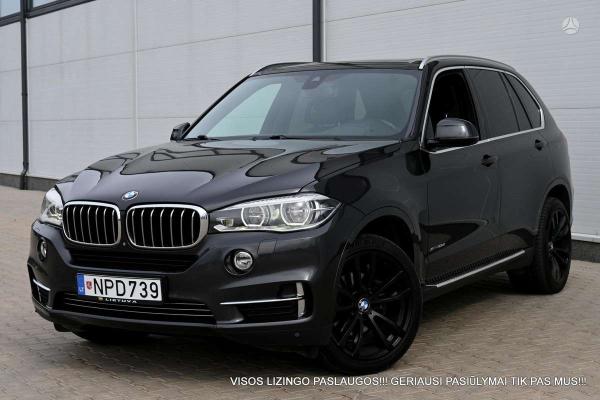 Grey BMW X5 2014 in Kretinga, with an engine capacity of 2.99 L and mileage of 286 thousand km for 17599 €, photo 3 on AUTOMOTO.COM.LV