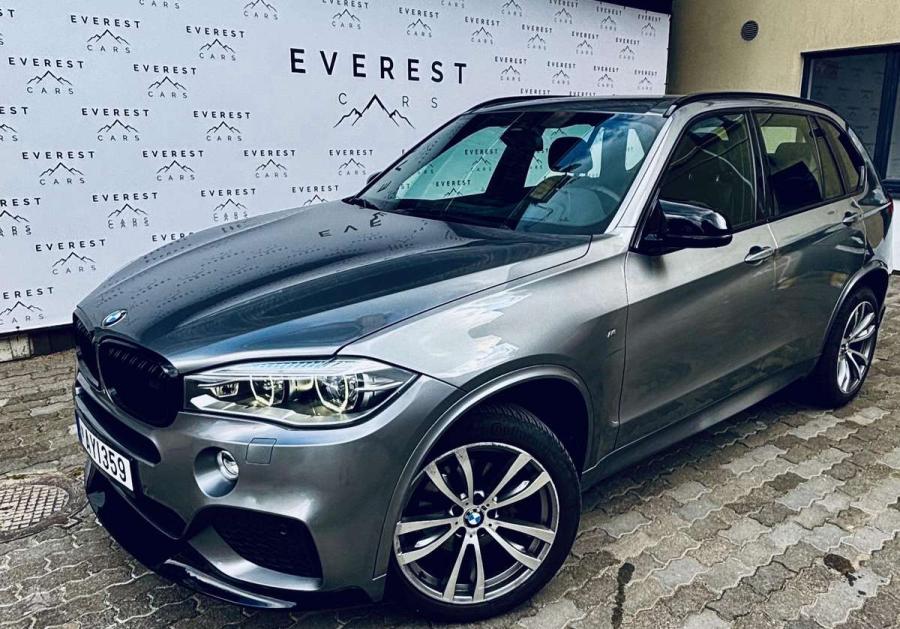 Grey BMW X5 2014 in Kaisiadorys, with an engine capacity of 2.99 L and mileage of 242 thousand km for 19550 €, photo 6 on AUTOMOTO.COM.LV