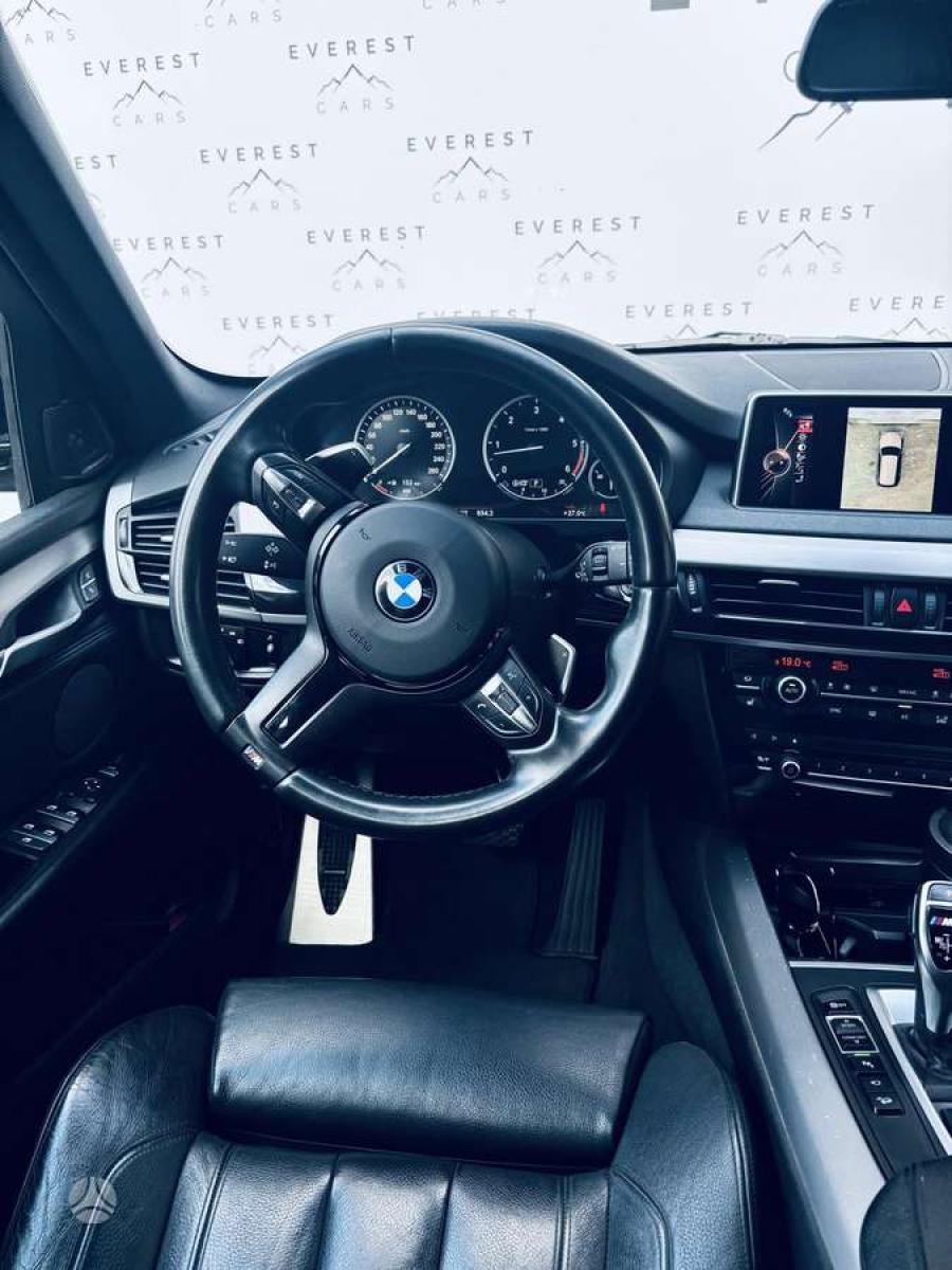 Grey BMW X5 2014 in Kaisiadorys, with an engine capacity of 2.99 L and mileage of 242 thousand km for 19550 €, photo 27 on AUTOMOTO.COM.LV