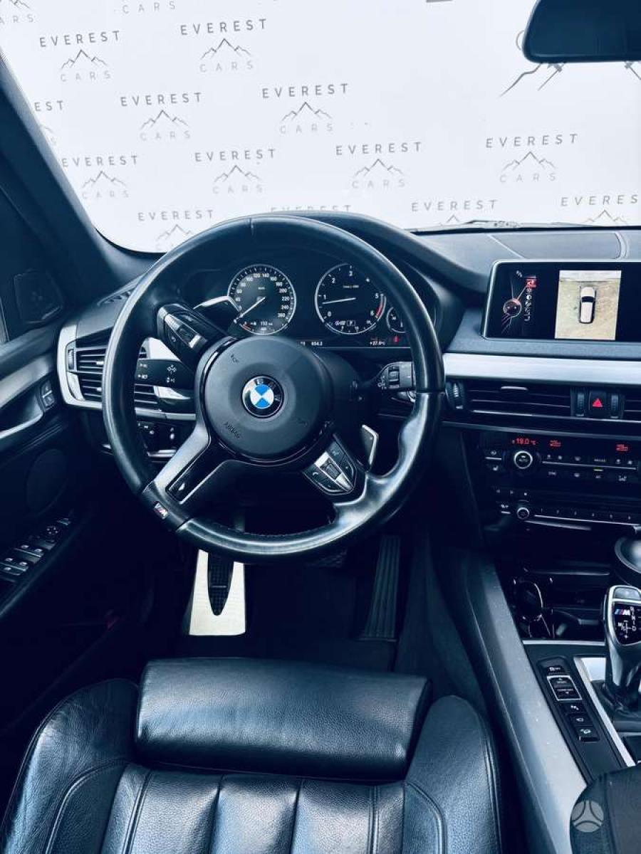 Grey BMW X5 2014 in Kaisiadorys, with an engine capacity of 2.99 L and mileage of 242 thousand km for 19550 €, photo 28 on AUTOMOTO.COM.LV