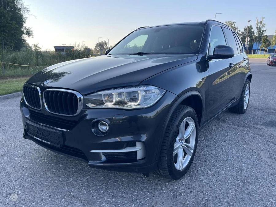 Pelēks BMW X5 2014 Kauņa, ar dzinēja tilpumu 2.99 L un nobraukumu 289 tūkst. km par 14250 €, foto 6 vietnē AUTOMOTO.COM.LV