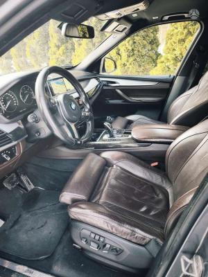 Grey BMW X5 2014 in Gargzdai, with an engine capacity of 2.99 L and mileage of 330 thousand km for 17800 €, photo 6 on AUTOMOTO.COM.LV
