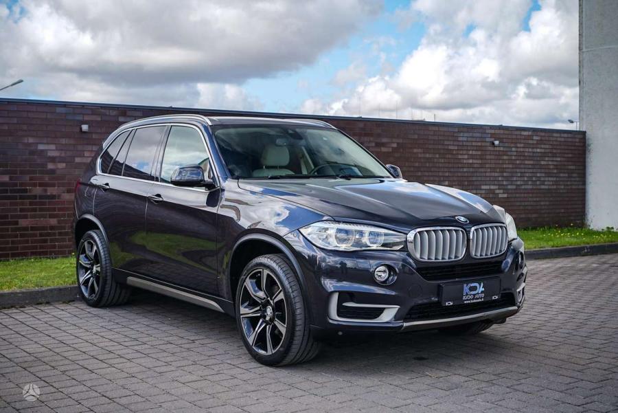 Pelēks BMW X5 2014 Marijampole, ar dzinēja tilpumu 2.99 L un nobraukumu 292 tūkst. km par 15950 €, foto 1 vietnē AUTOMOTO.COM.LV