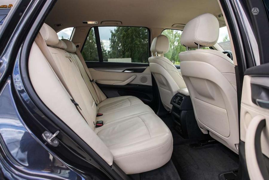 Pelēks BMW X5 2014 Marijampole, ar dzinēja tilpumu 2.99 L un nobraukumu 292 tūkst. km par 15950 €, foto 34 vietnē AUTOMOTO.COM.LV