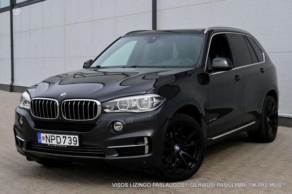Grey BMW X5 2014 in Kretinga, with an engine capacity of 2.99 L and mileage of 286 thousand km for 16499 €, photo 4 on AUTOMOTO.COM.LV