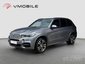 Grey BMW X5 2014 in Riga, with an engine capacity of 3.00 L and mileage of 221 thousand km for 18990 €, photo 1 on AUTOMOTO.COM.LV