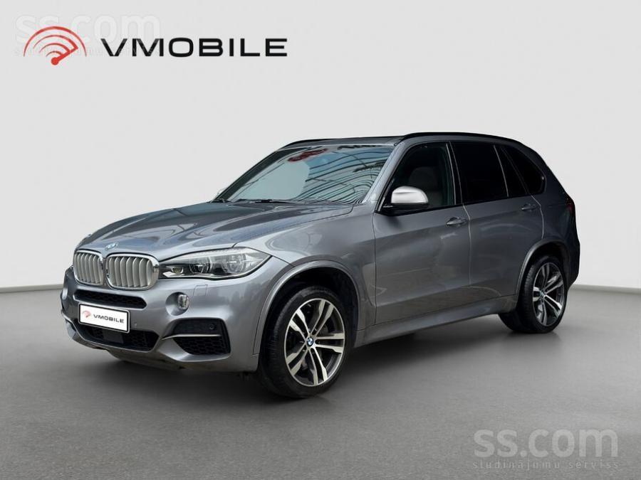 Grey BMW X5 2014 in Riga, with an engine capacity of 3.00 L and mileage of 221 thousand km for 18990 €, photo 1 on AUTOMOTO.COM.LV