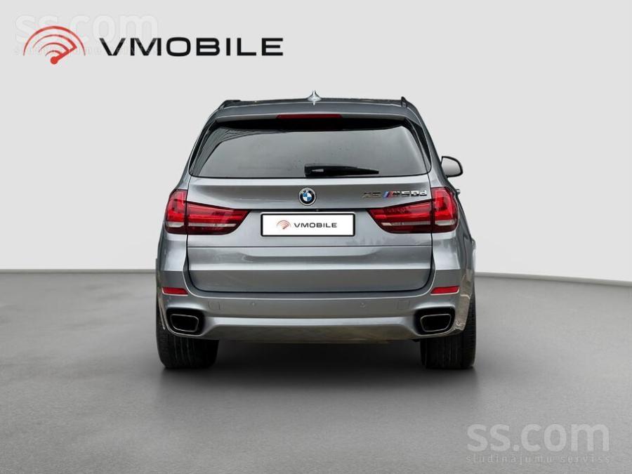 Grey BMW X5 2014 in Riga, with an engine capacity of 3.00 L and mileage of 221 thousand km for 18990 €, photo 5 on AUTOMOTO.COM.LV
