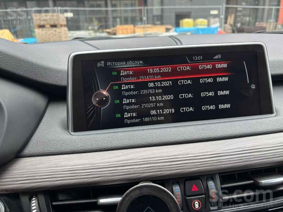 Pelēks BMW X5 2014 Rīga, ar dzinēja tilpumu 3.00 L un nobraukumu 310 tūkst. km par 19000 €, foto 11 vietnē AUTOMOTO.COM.LV