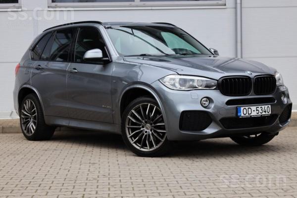 БМВ Х5 2014 в Рига на AUTOMOTO.COM.LV Серый БМВ Х5 2014 в Рига, объемом двигателя 3.00 л и пробегом 330 тыс. км за 17995 €, фото 4 на AUTOMOTO.COM.LV